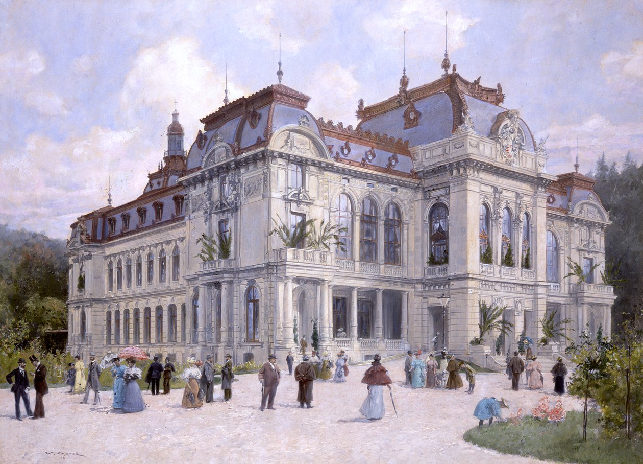 Imperial Baths by Wilhelm Gause: Buy fine art print