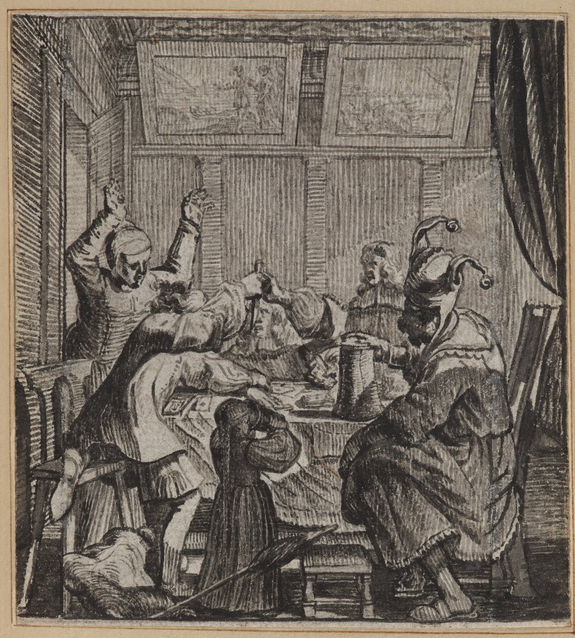 The Naughty Table Jester by Wilhelm Stettler