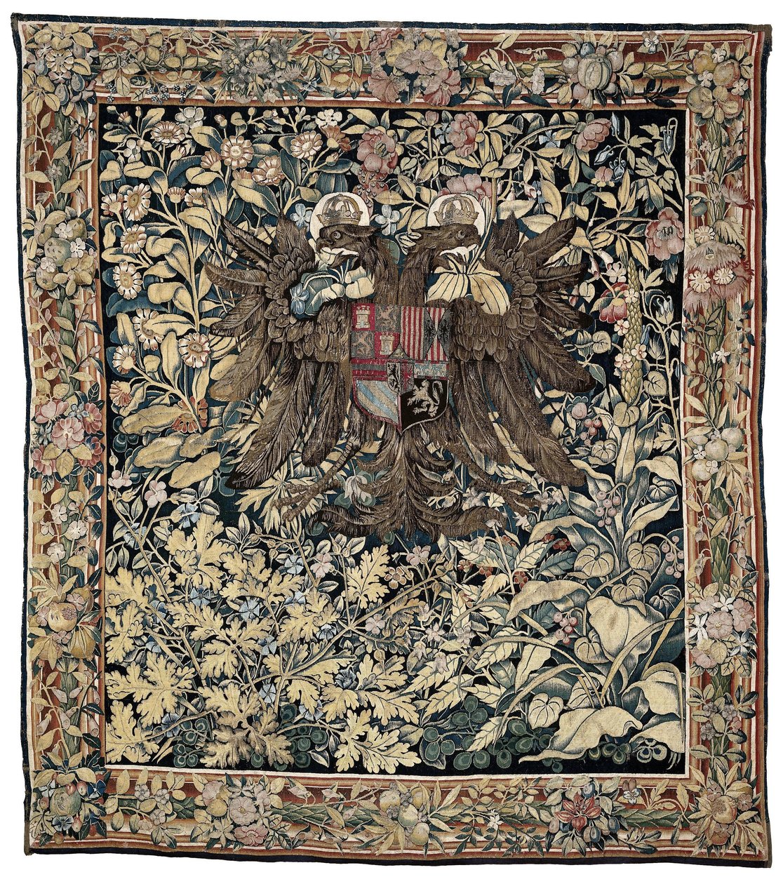 Tapestry with the Arms of Emperor Charles V