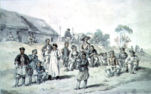 Chinese Observing the British (Lord Macartney's) Embassy