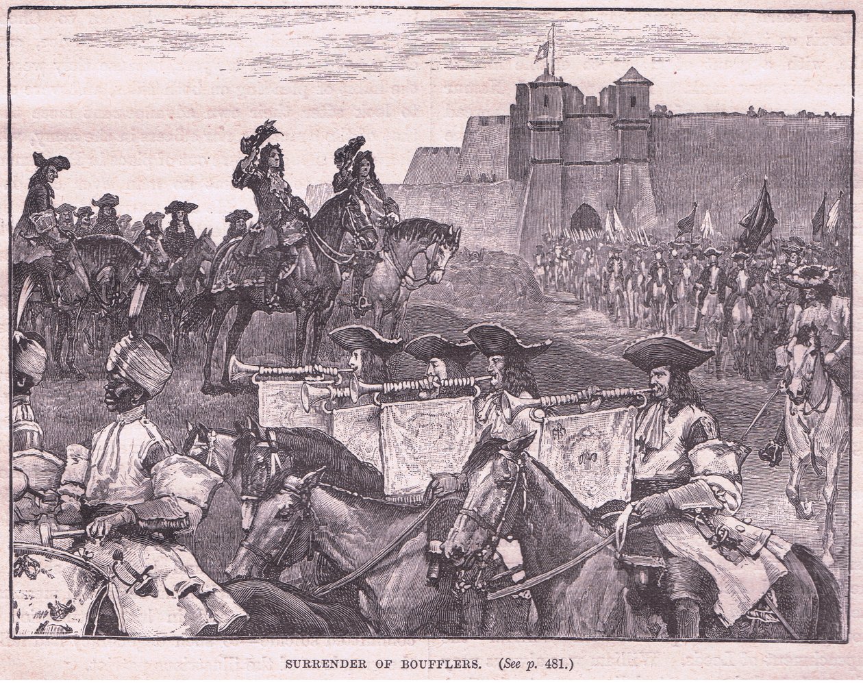 Surrender of the Boufflers AD 1695 by William Barnes Wollen
