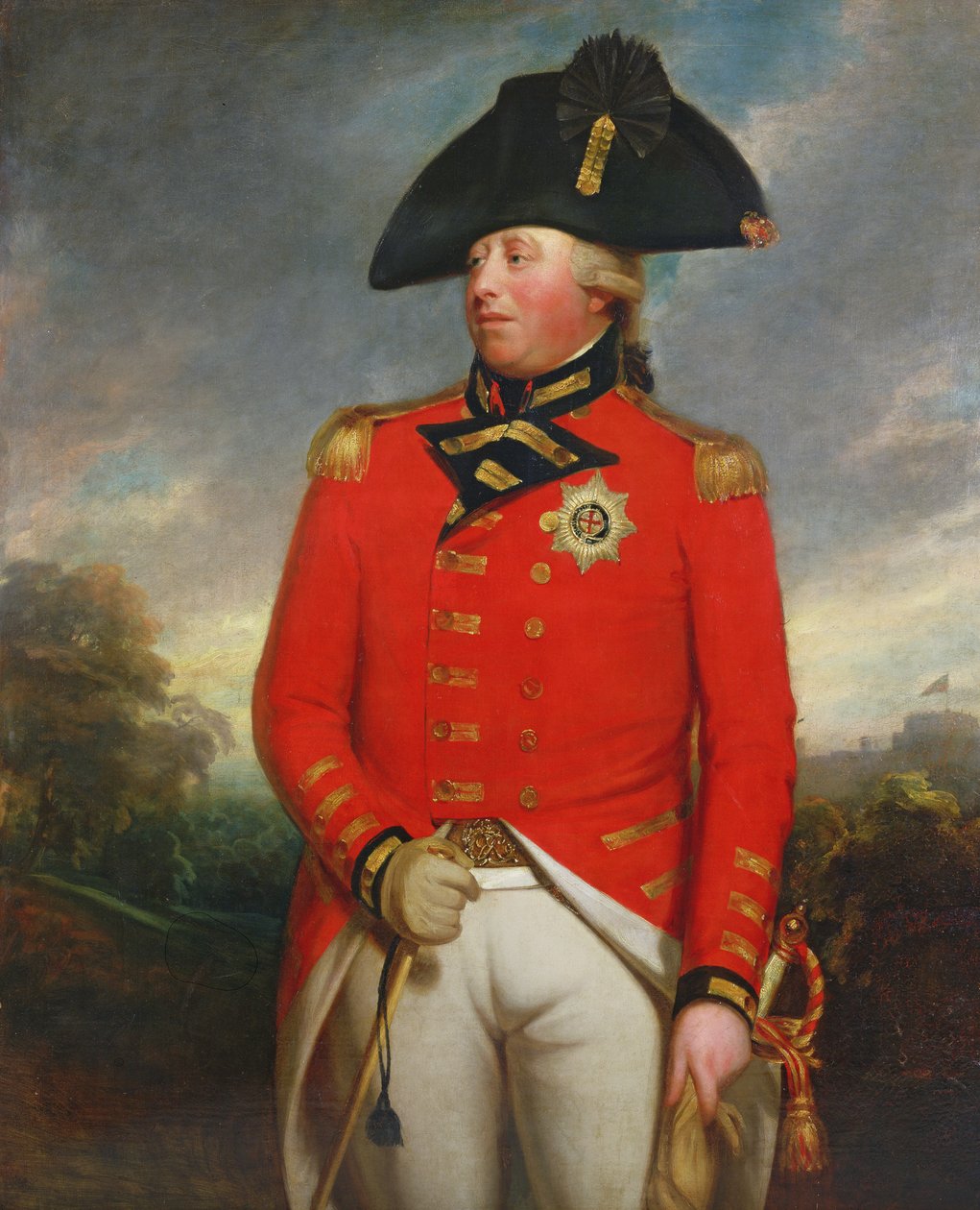 Portrait of King George III by William Beechey