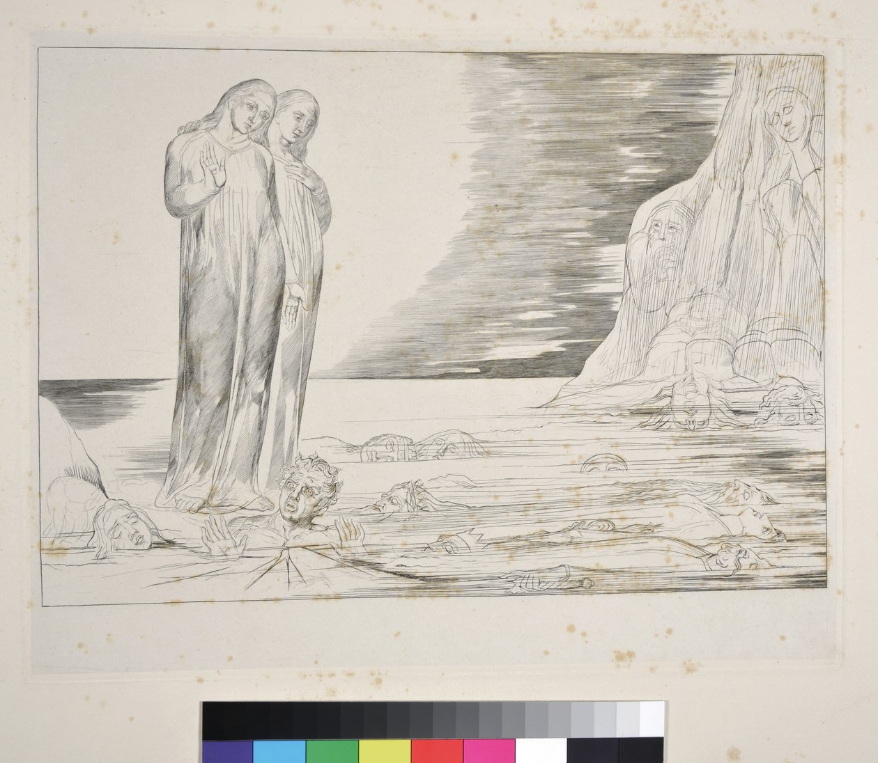 The Circle of the Traitors: Dante's Foot striking Bocca degli Abbate ...