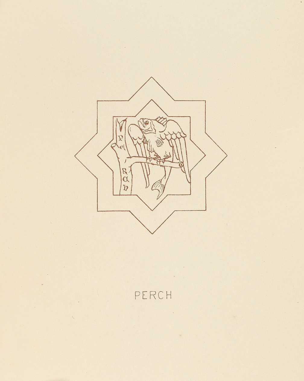 Perch by William Burges: Highest-quality art reproduction