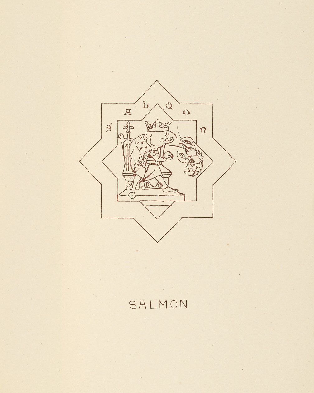 Salmon, 1878 by William Burges: Buy fine art print