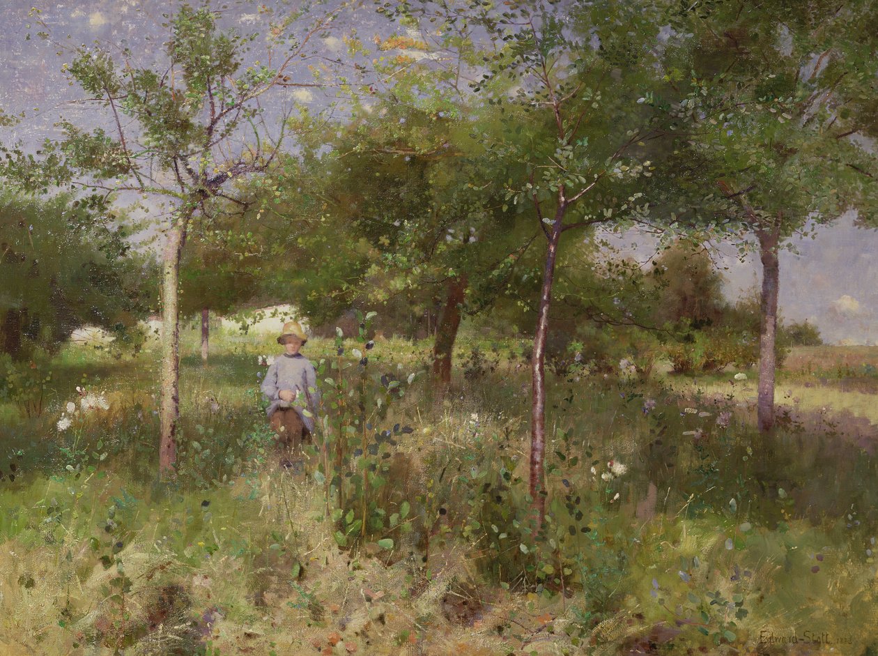 The High Grasses by William Edward Stott: Fine art print