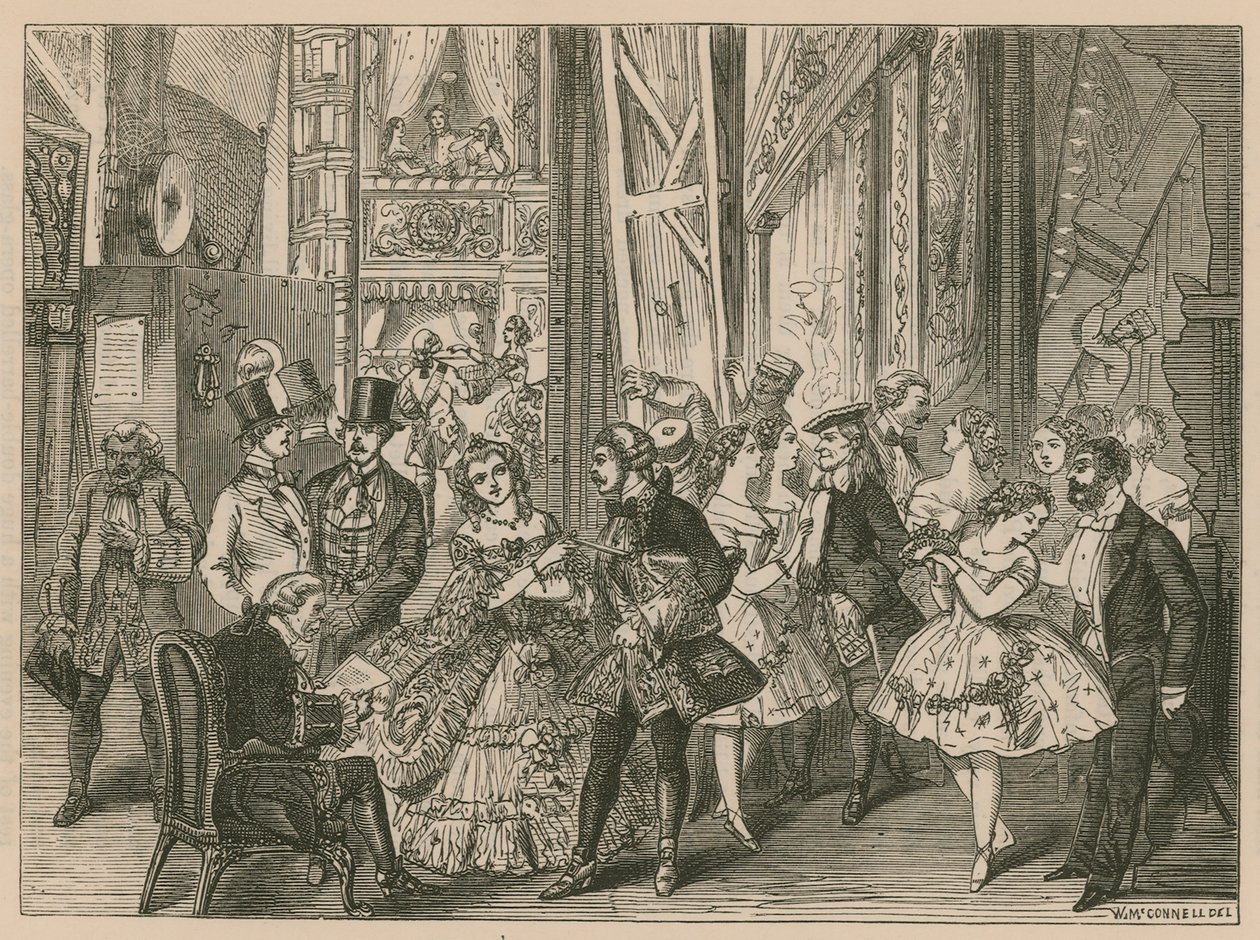 Behind the Scenes by William McConnell: Buy fine art print