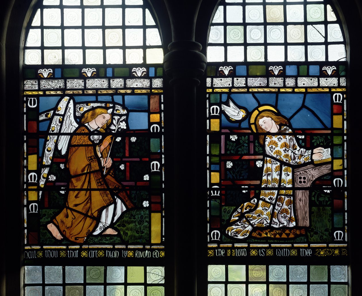 The Annunciation, 1861 by William Morris: Fine art print