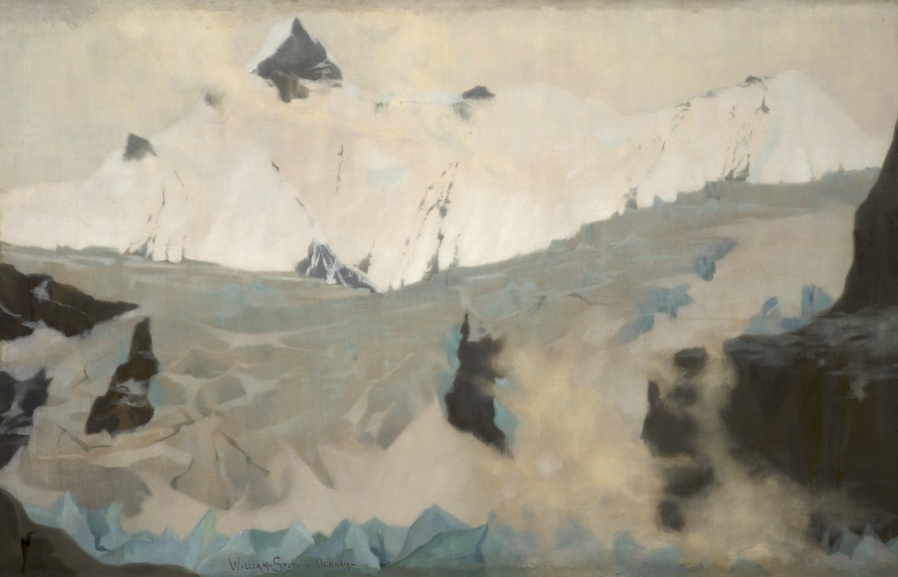 The White Mountain by William Edward Stott: Fine art print