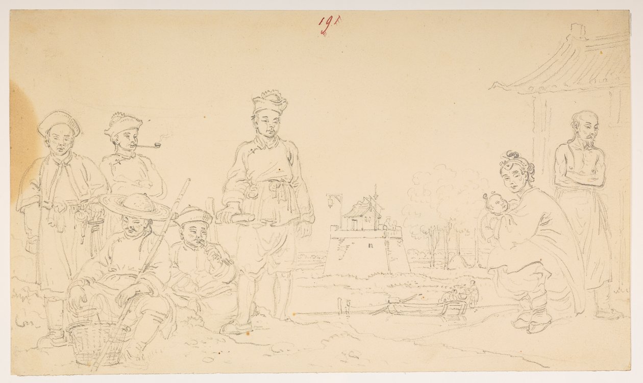 WD 959 section 2 191 by William Alexander: Fine art print