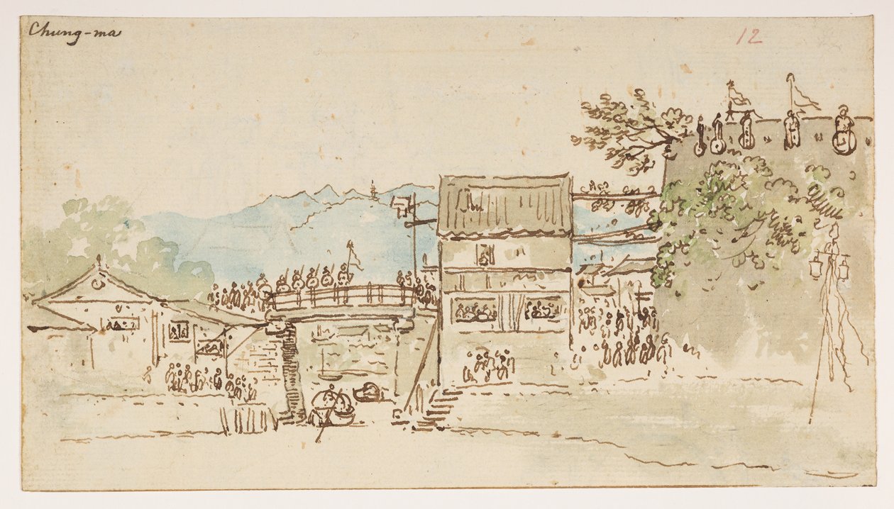 WD 959 section 2 f.12 by William Alexander: Fine art print