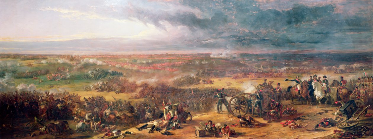 Battle of Waterloo by William Allan: Buy fine art print