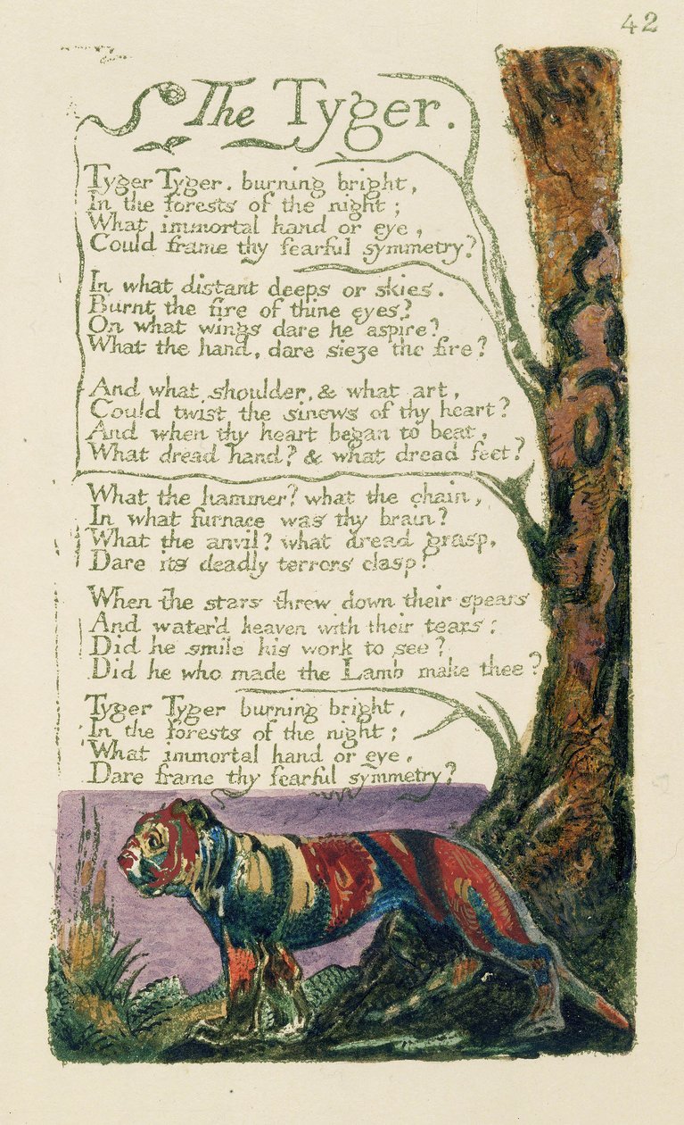 The Tiger, by William Blake by William Blake
