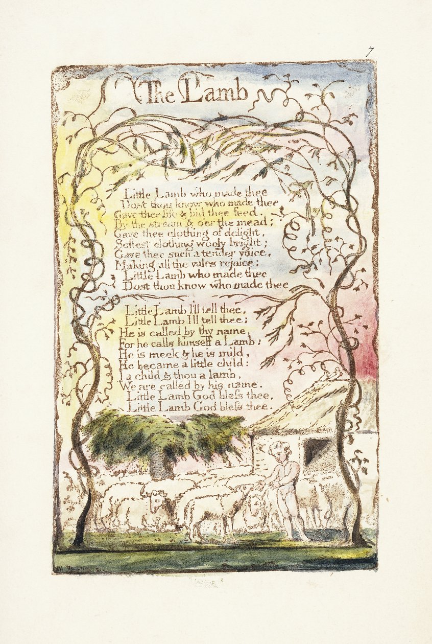 William Blake The Lamb