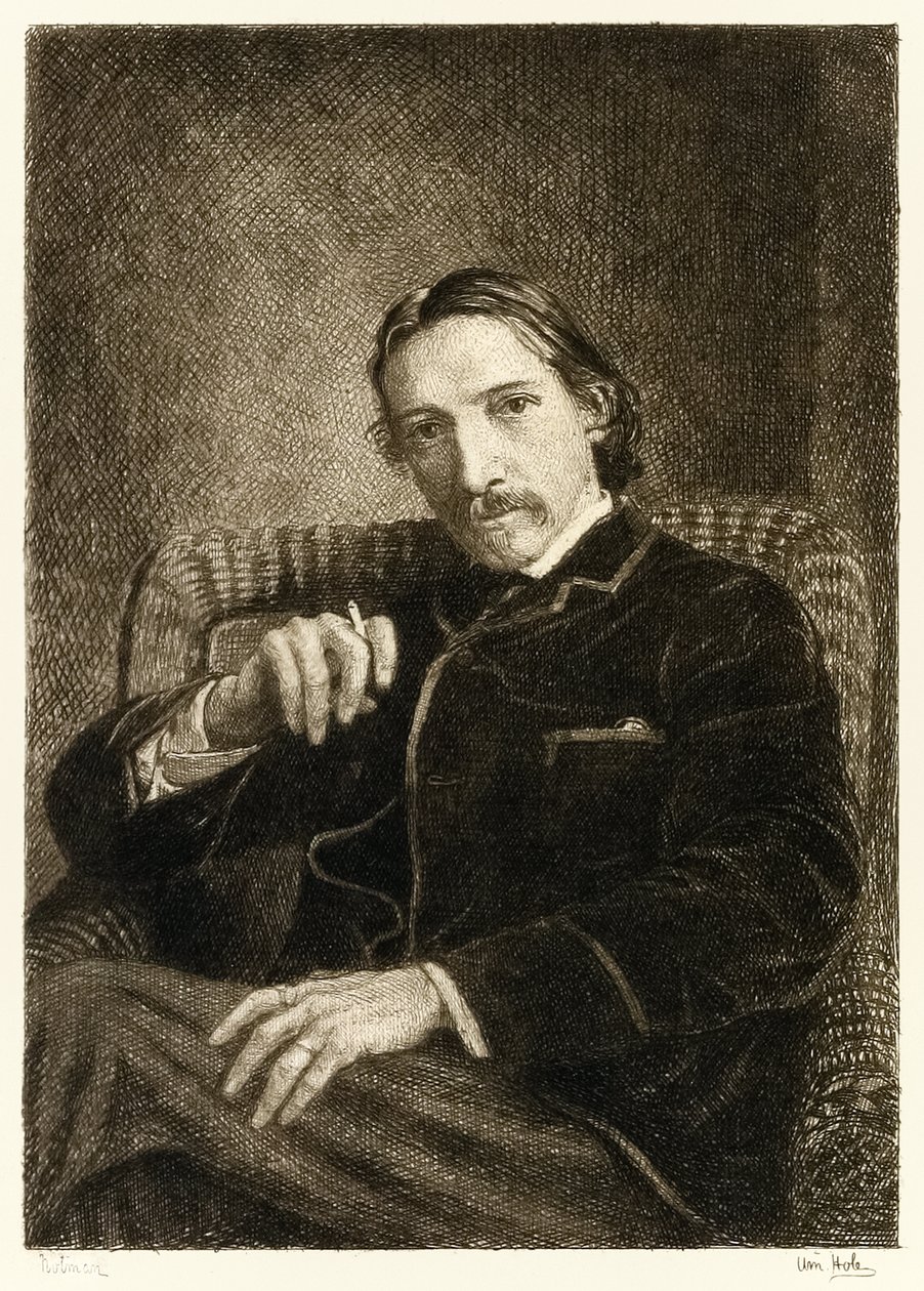 Robert Louis Stevenson (1850-1894) British author best known for his ...