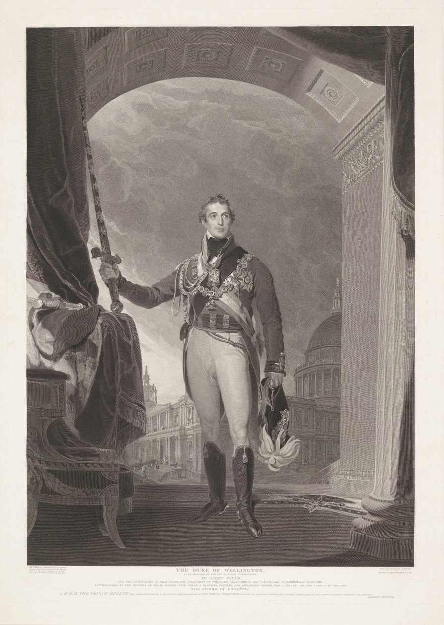 Portrait of Arthur Wellesley, Duke of Wellington