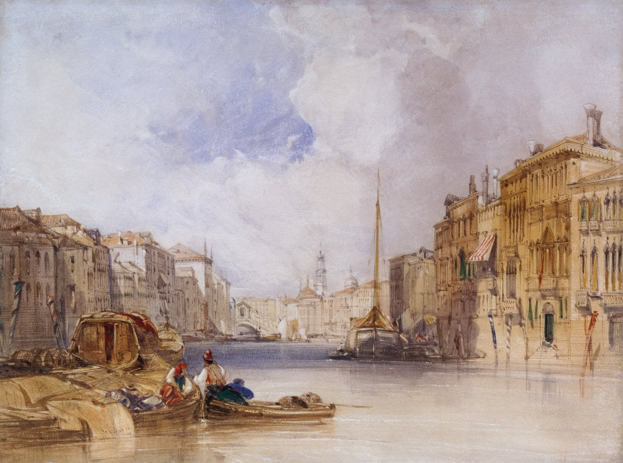 The Grand Canal, Venice by William Callow: Fine art print
