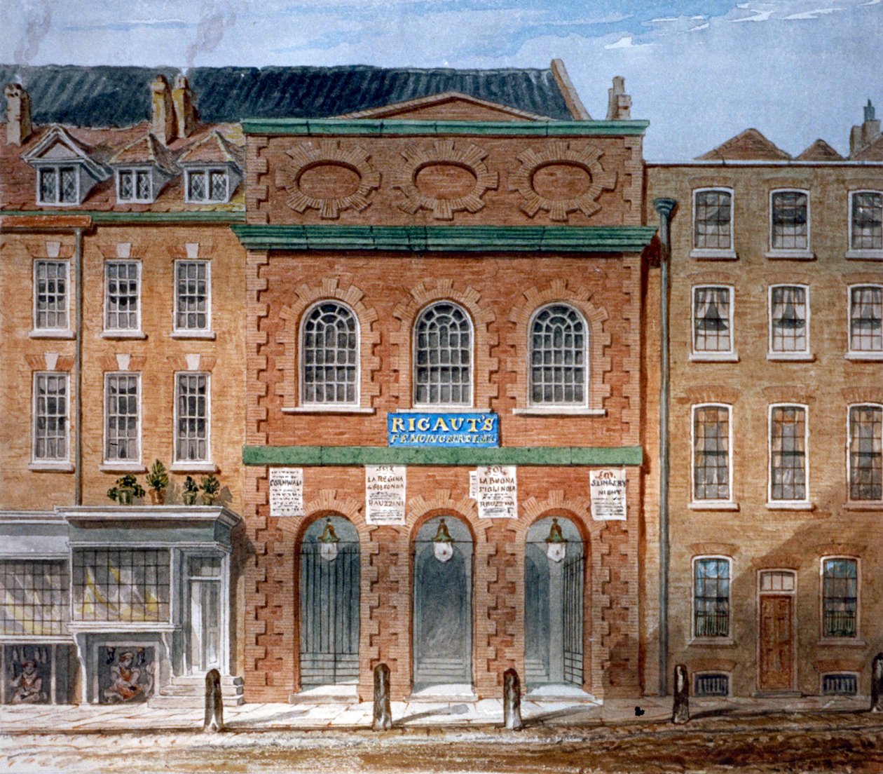The First Opera House King's Theatre, Haymarket, Westminster, London, 1789