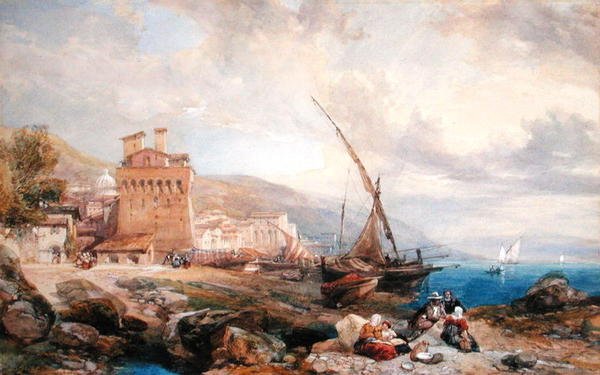 Gulf of Salerno by Clarkson Frederick Stanfield