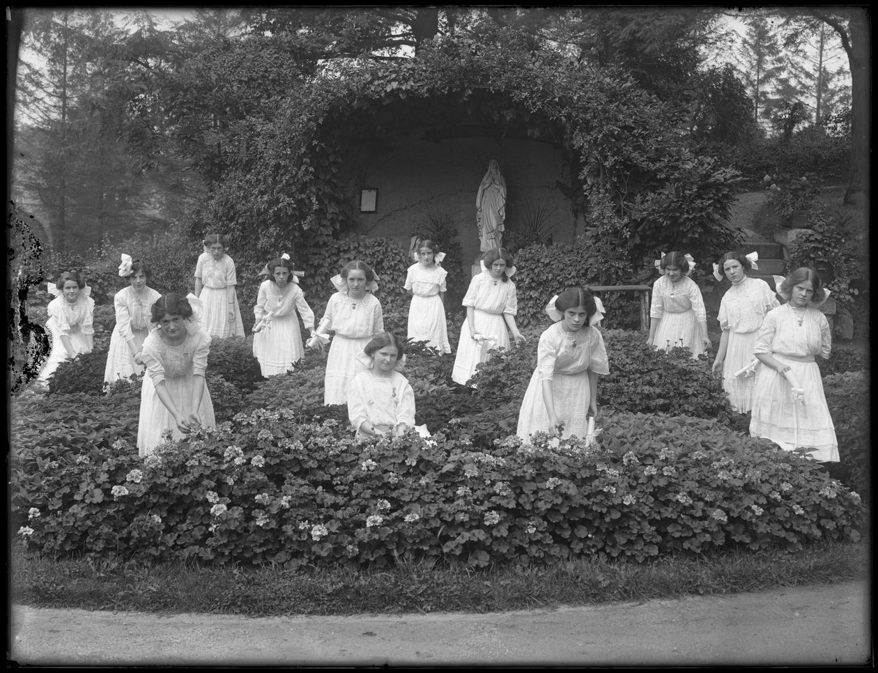 Graduating Class of Girls from the Roman Catholic Orphan Asylum in the ...