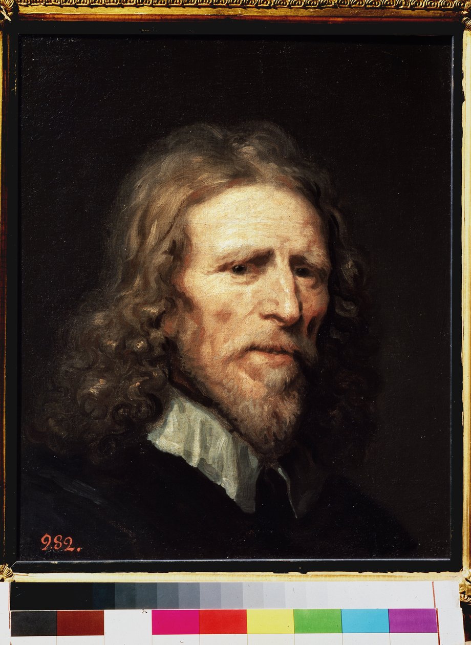 Portrait of Abraham van der Doort, Dutch Artist