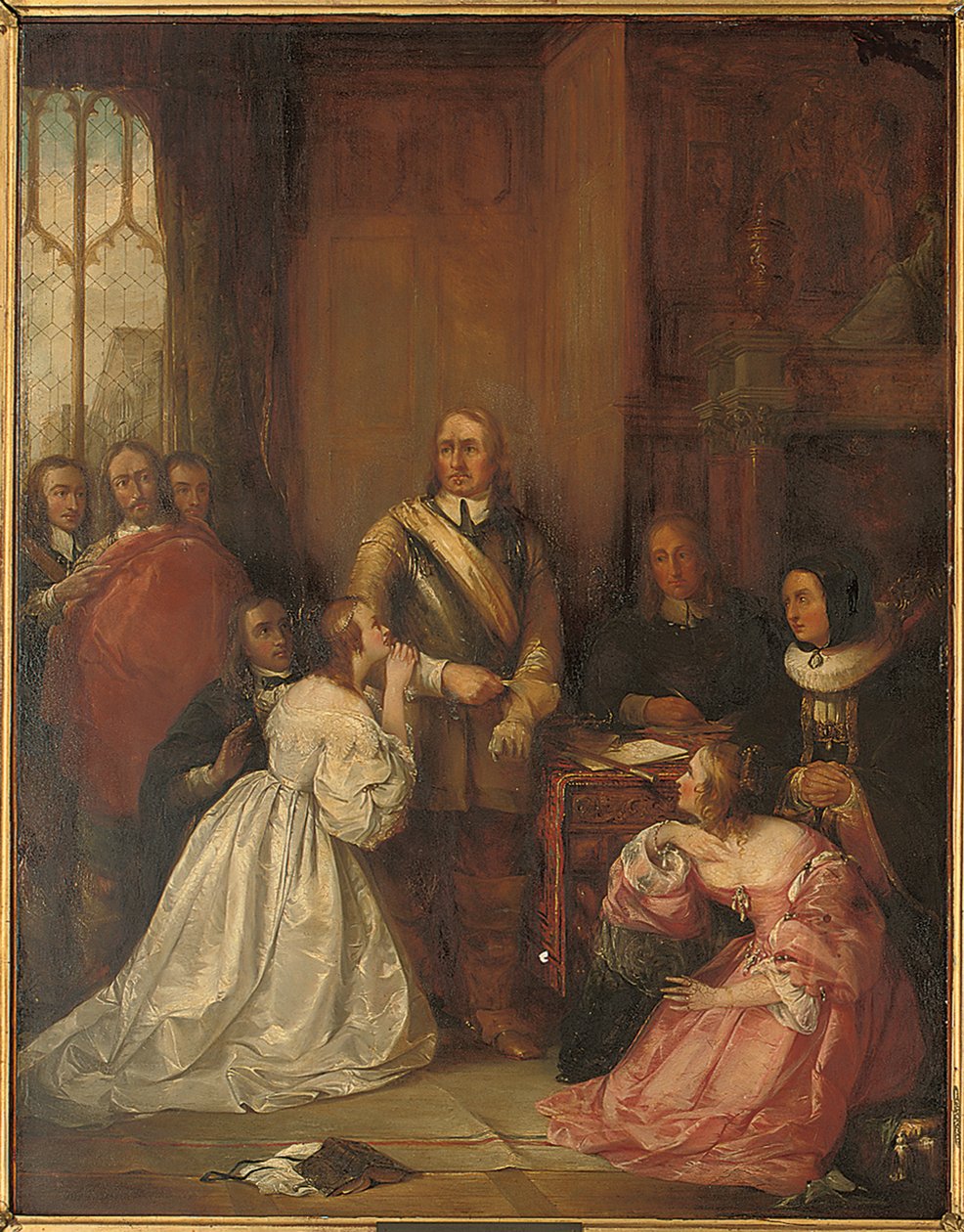 Cromwell's Family, Interceding for the Life of Charles I