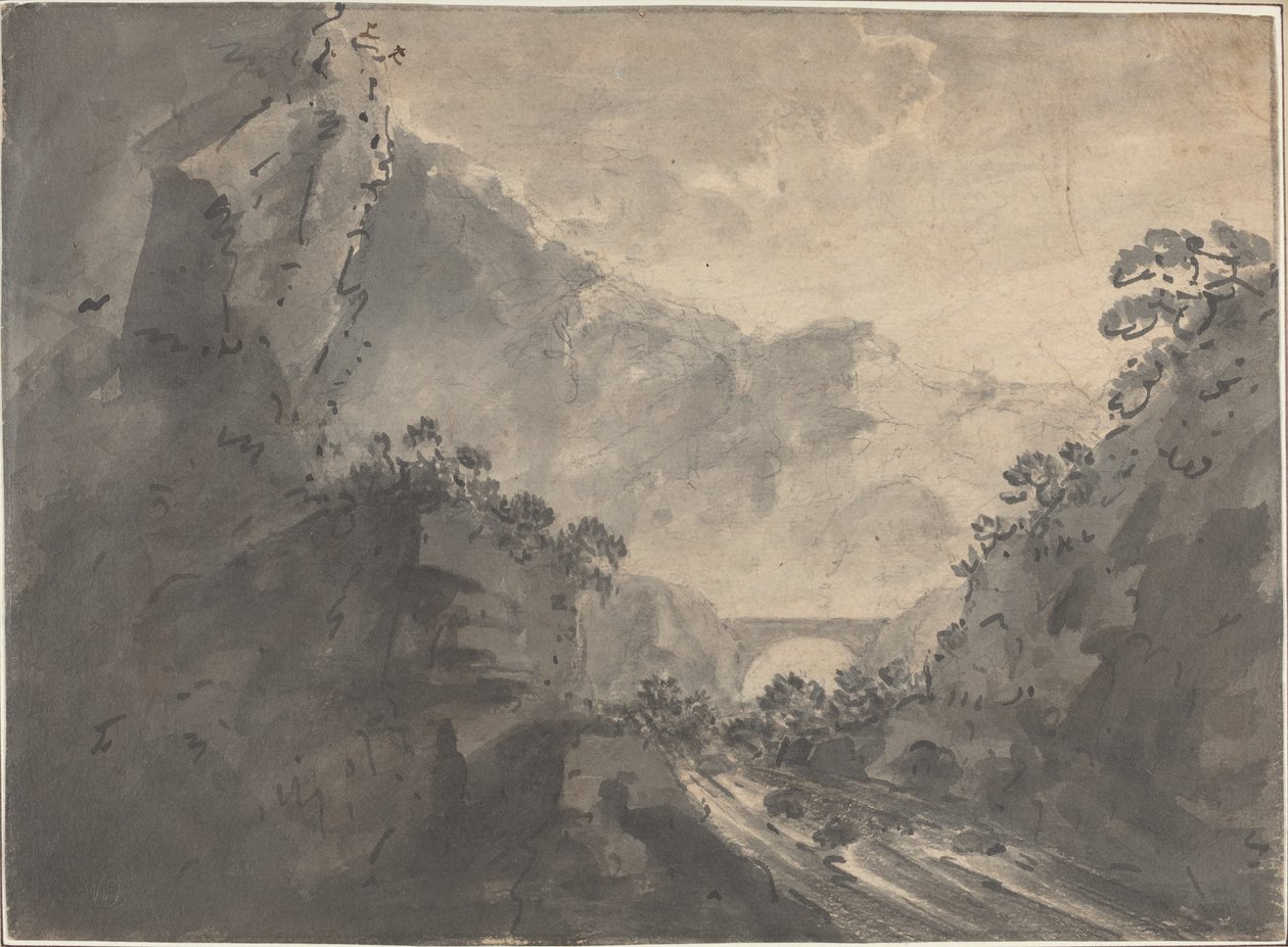A Picturesque Landscape by William Gilpin: Fine art print