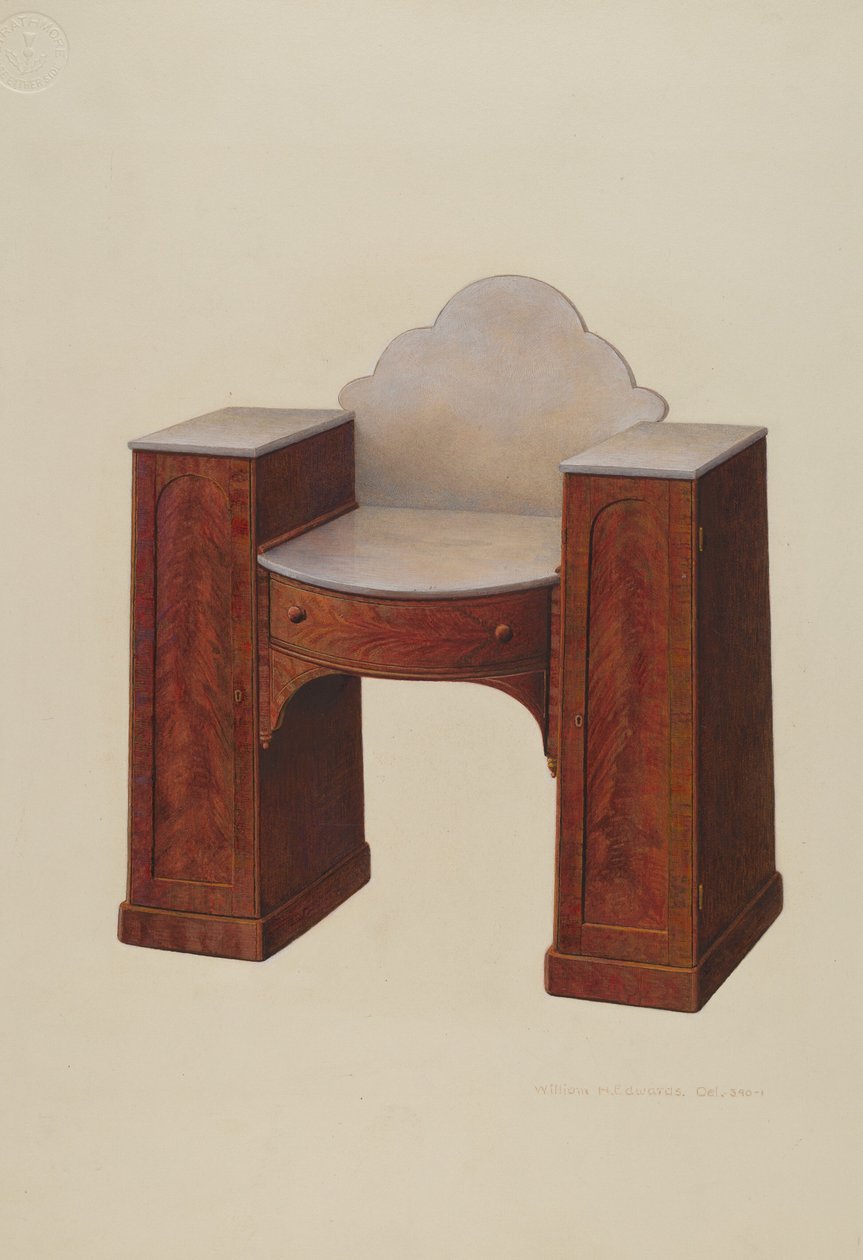 Dressing Table by William H Edwards: Buy fine art print
