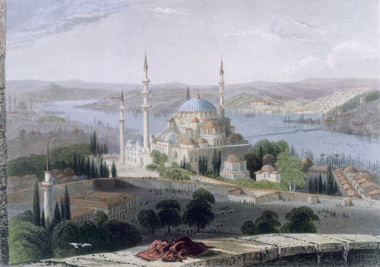Mosque and Tomb of Suleiman, c.1850