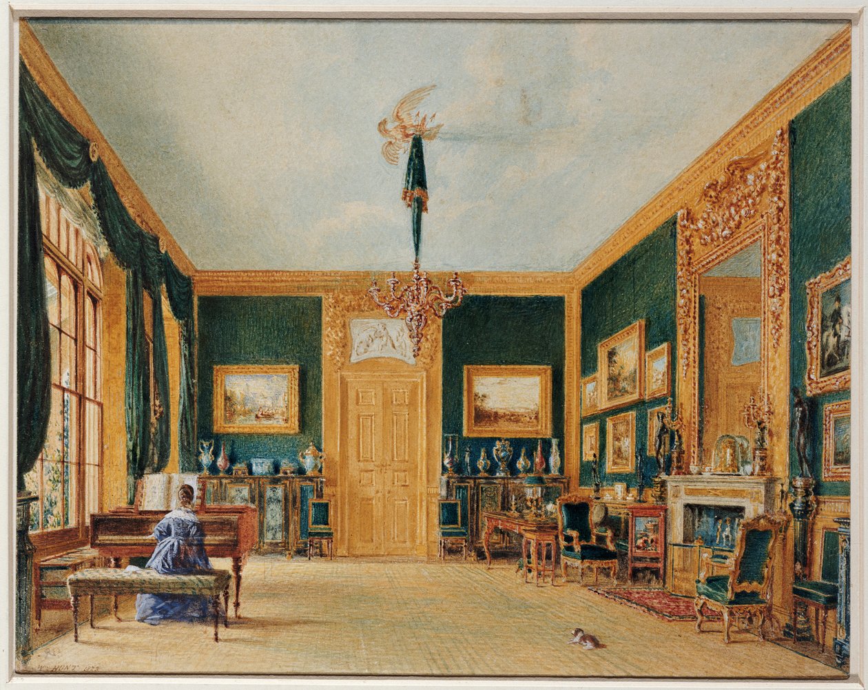 The Green Drawing Room of the Earl of Essex at Cassiobury