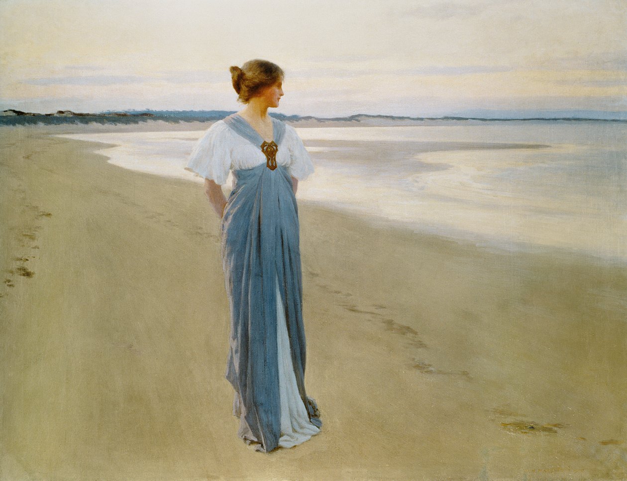 The Seashore, 1900 by William Henry Margetson