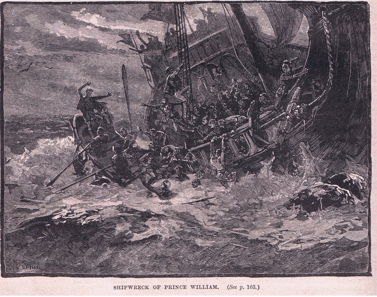 Shipwreck of Prince William AD 1120