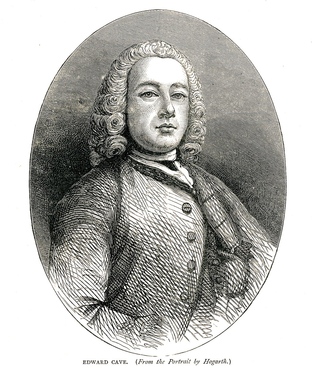 Edward Cave by William Hogarth: Buy fine art print