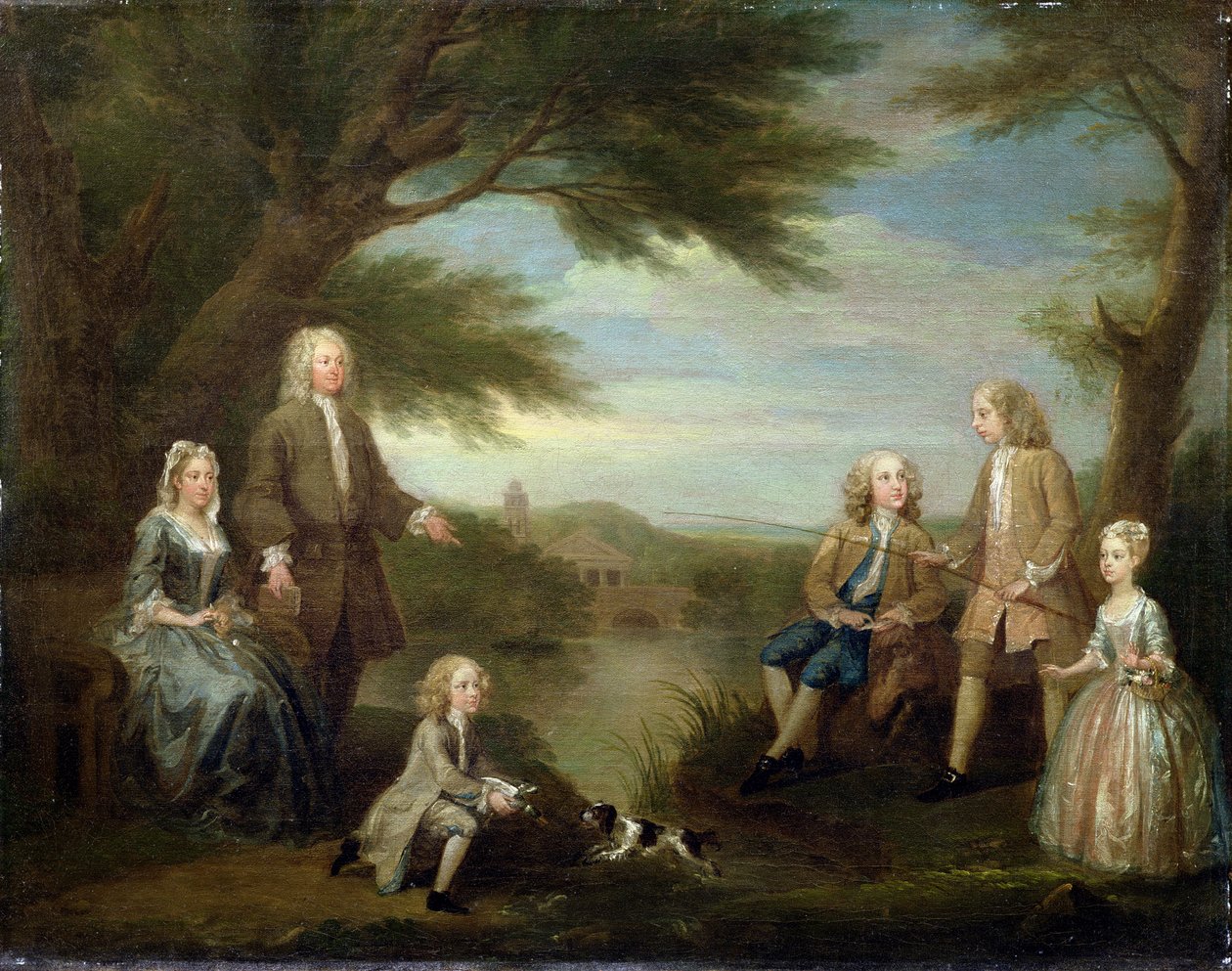 John and Elizabeth Jeffreys and their Children
