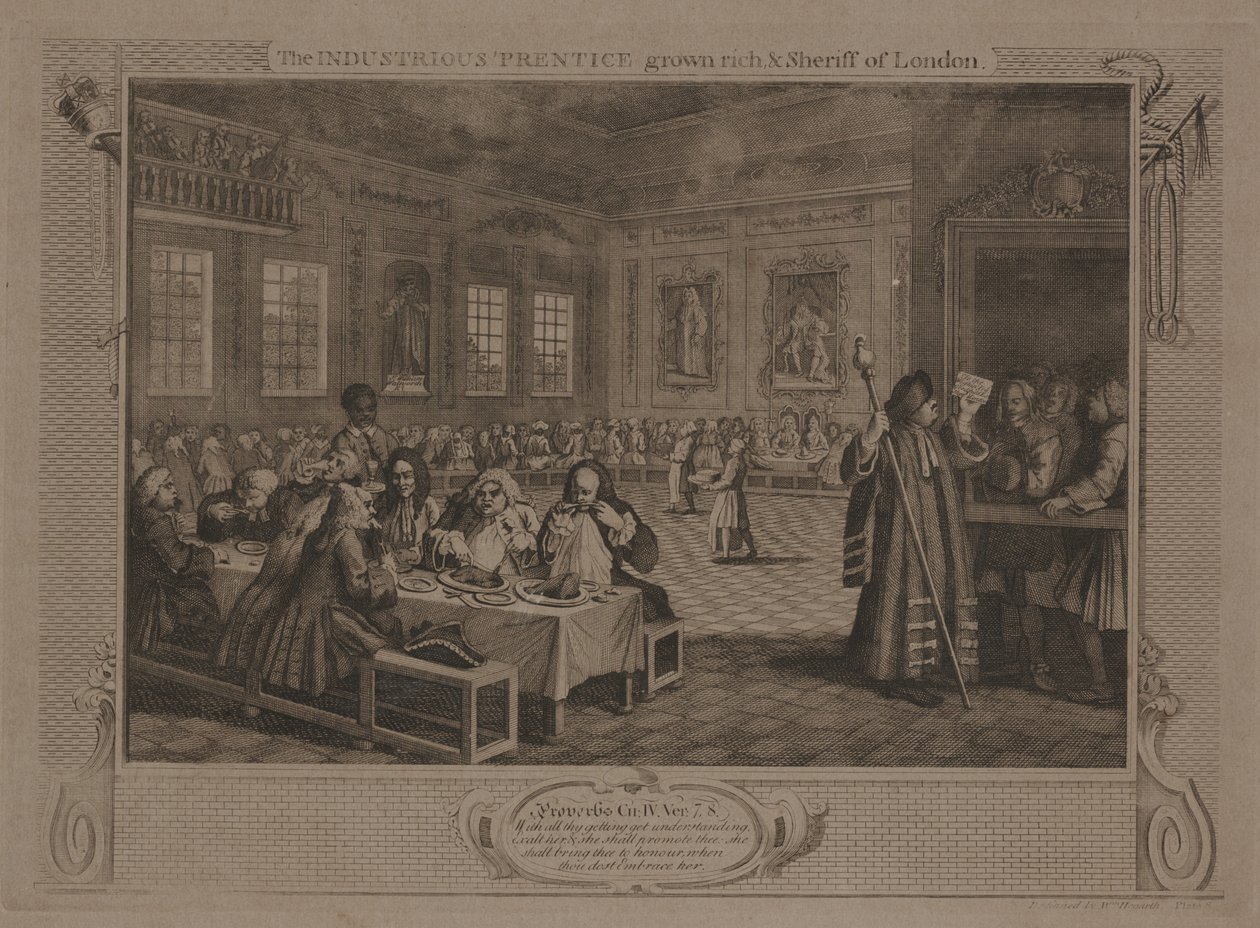 The Industrious 'Prentice Grown Rich, and Sheriff of London