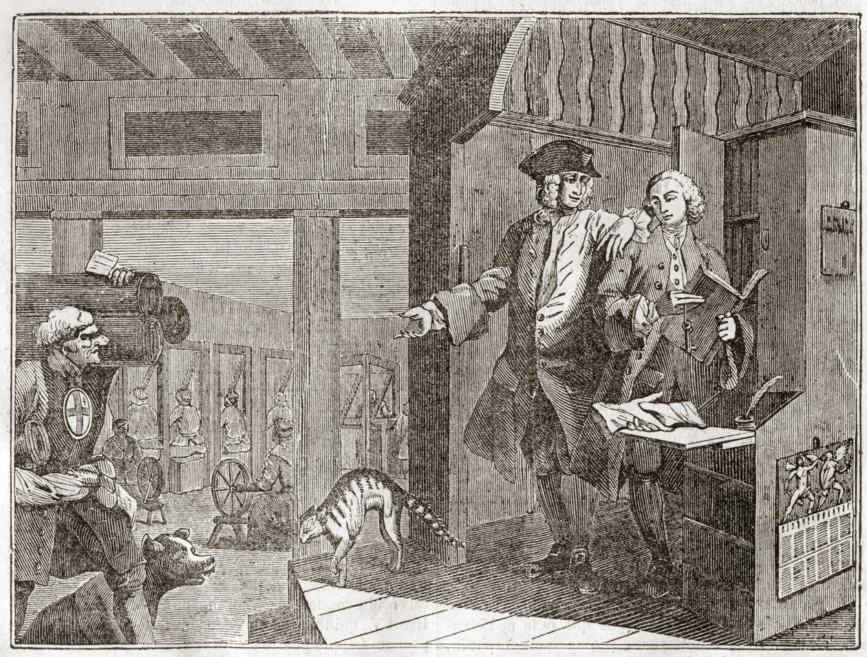 The Industrious 'Prentice, a Favorite and entrusted by his Master ...