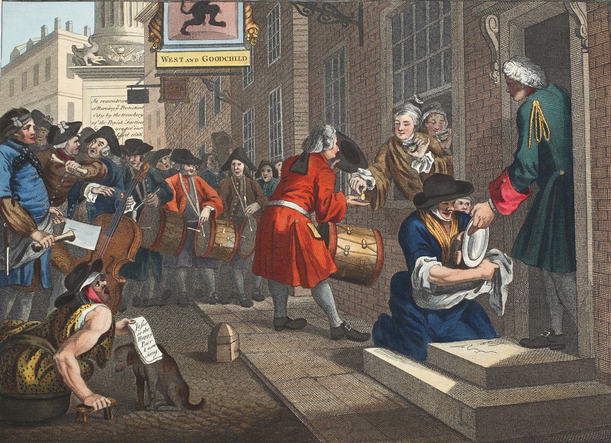 The Industrious 'Prentice out of his Time and Married to his Master's ...