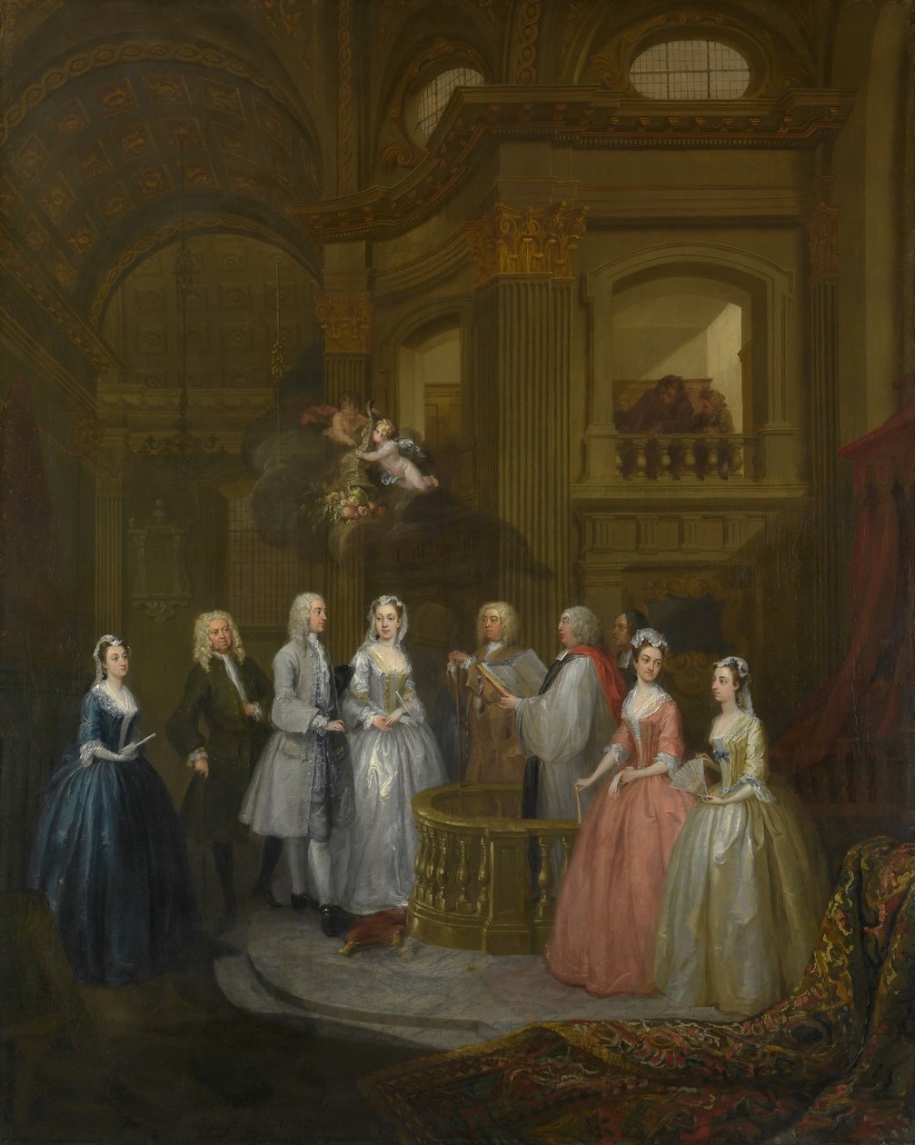 The Wedding of Stephen Beckingham and Mary Cox