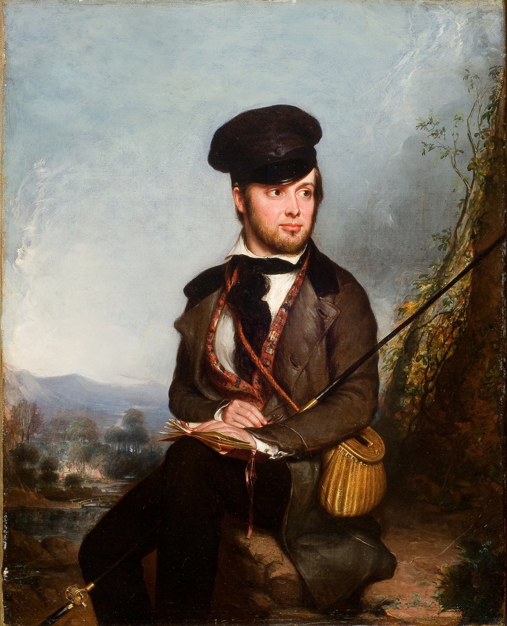 The Angler (Portrait of Charles Lanman) 1846