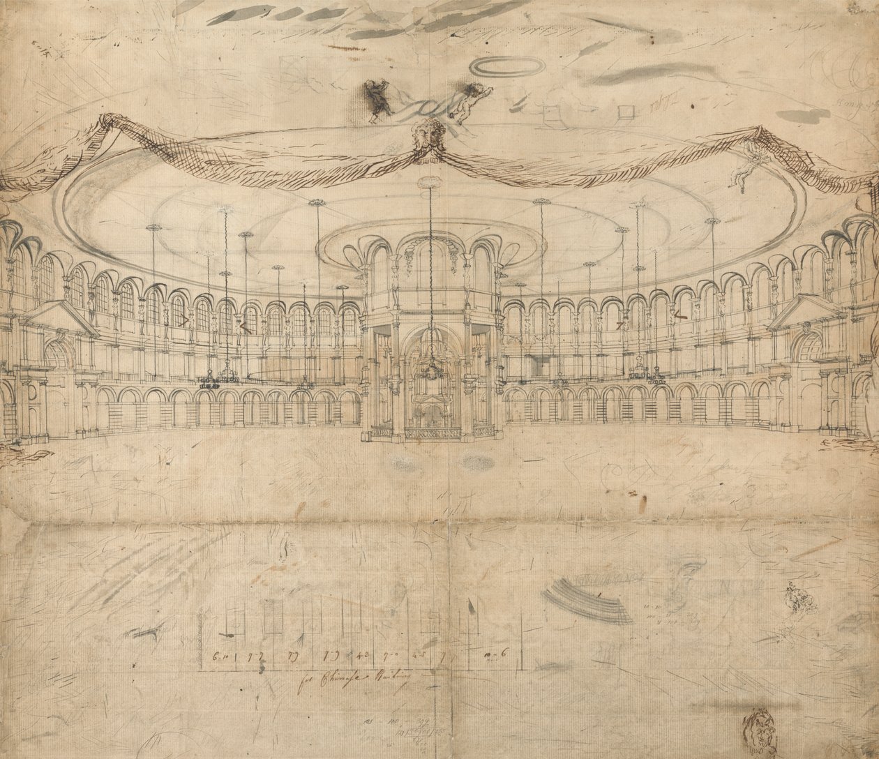 Design for the Rotunda, Ranelagh Gardens