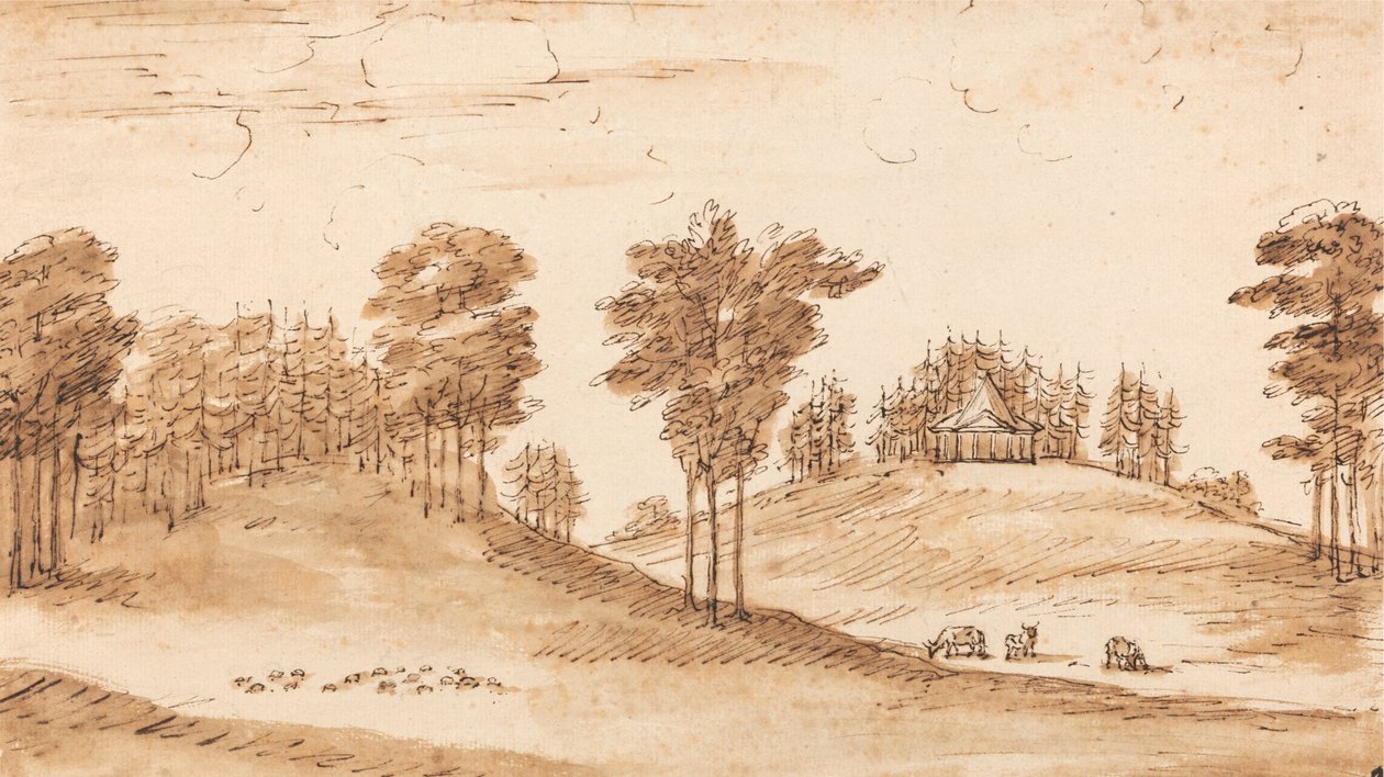 Design for a Pavilion in a Deer Park by William Kent