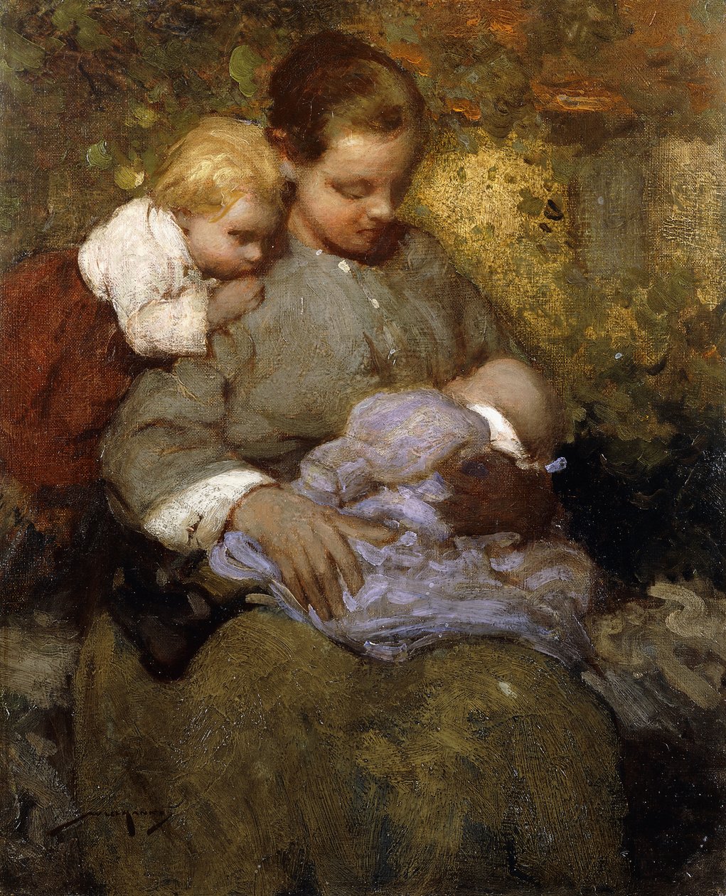 Mother and Child by William Lee Hankey: Buy fine art print