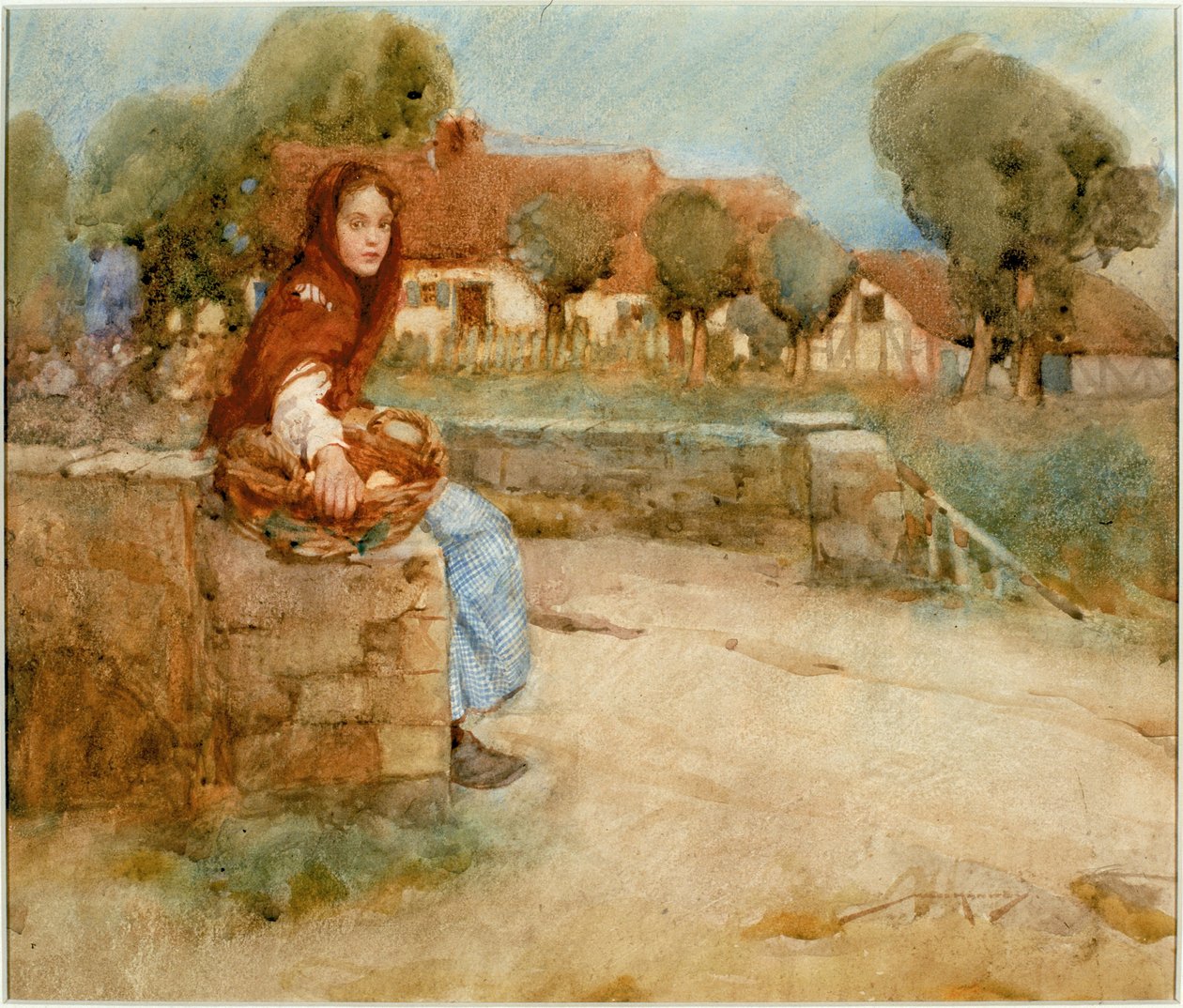 The Time was Young by William Lee Hankey: Fine art print