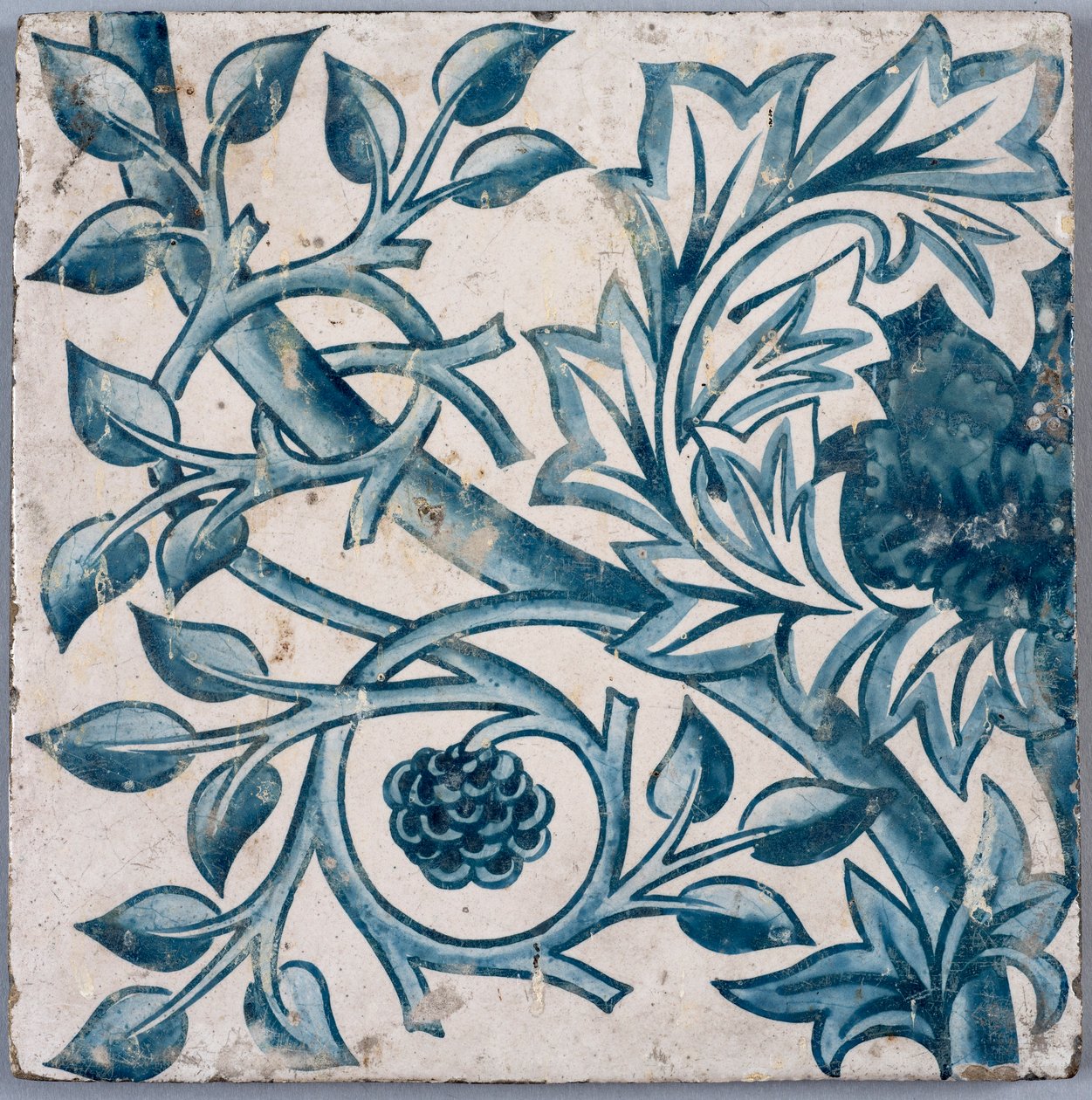 Blue Floral Motif by William Morris: Buy fine art print