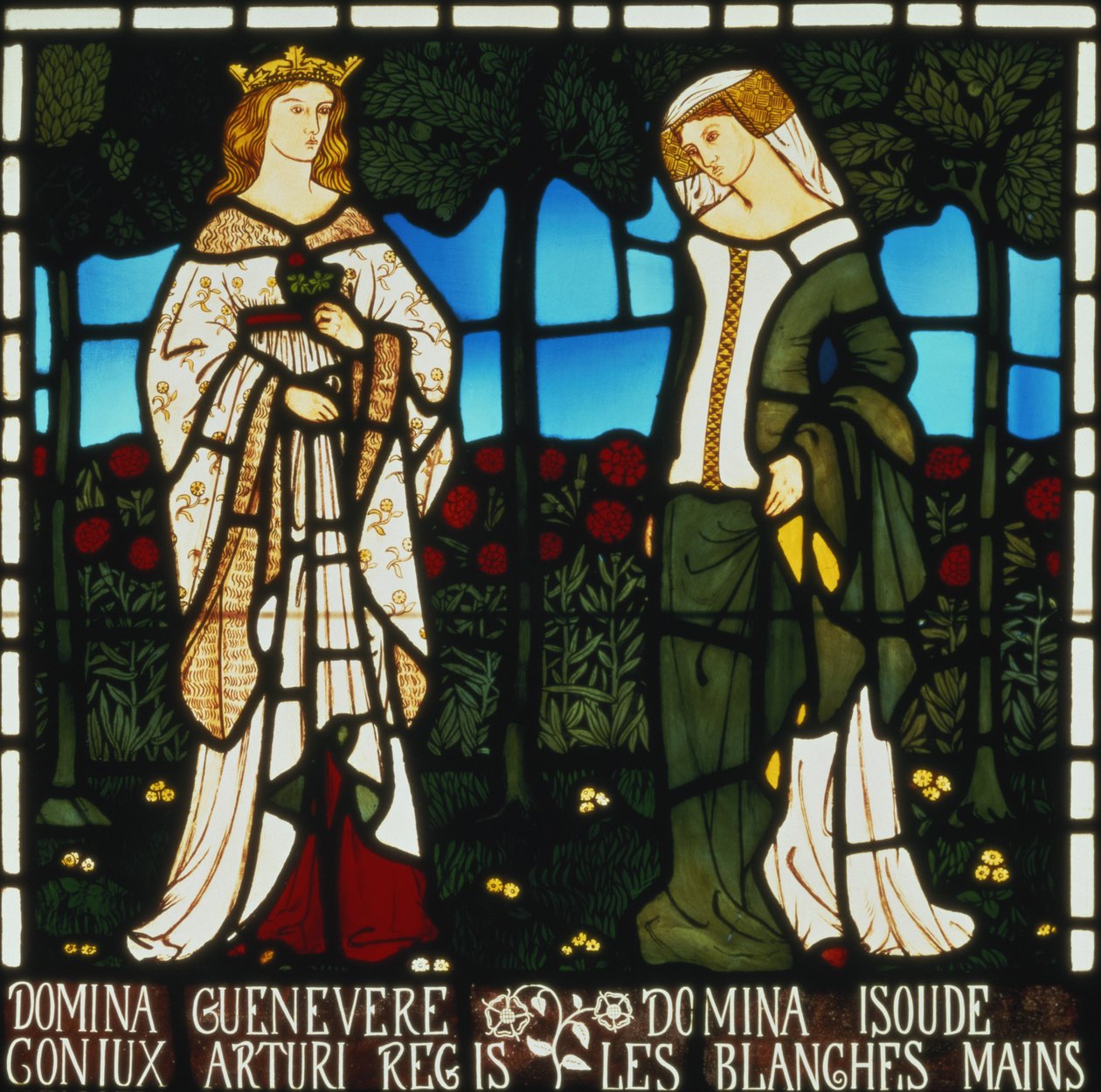 Queen Guinevere and Isolde of the White Hands, from 'The Story of ...