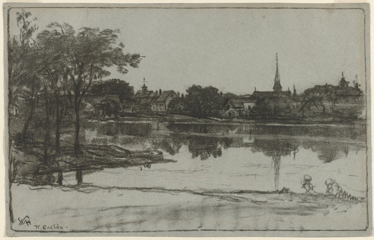 North Easton, Massachusetts, 1877 by William Morris Hunt