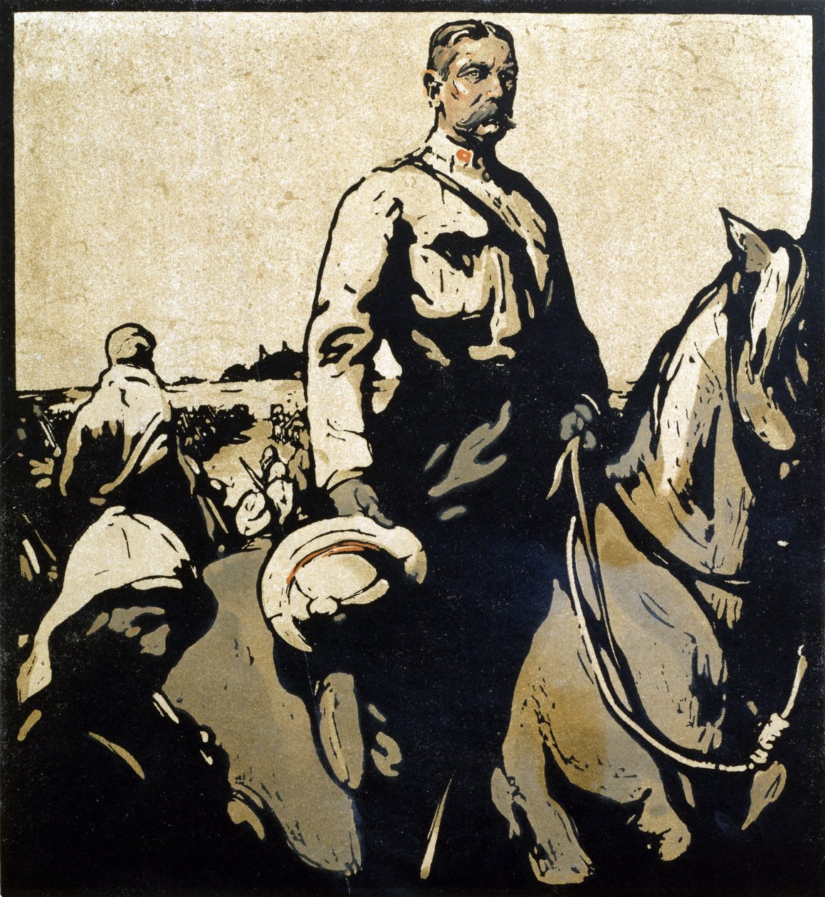 Lord Kitchener (1850-1916) illustration from 'Twelve Portraits - Second ...