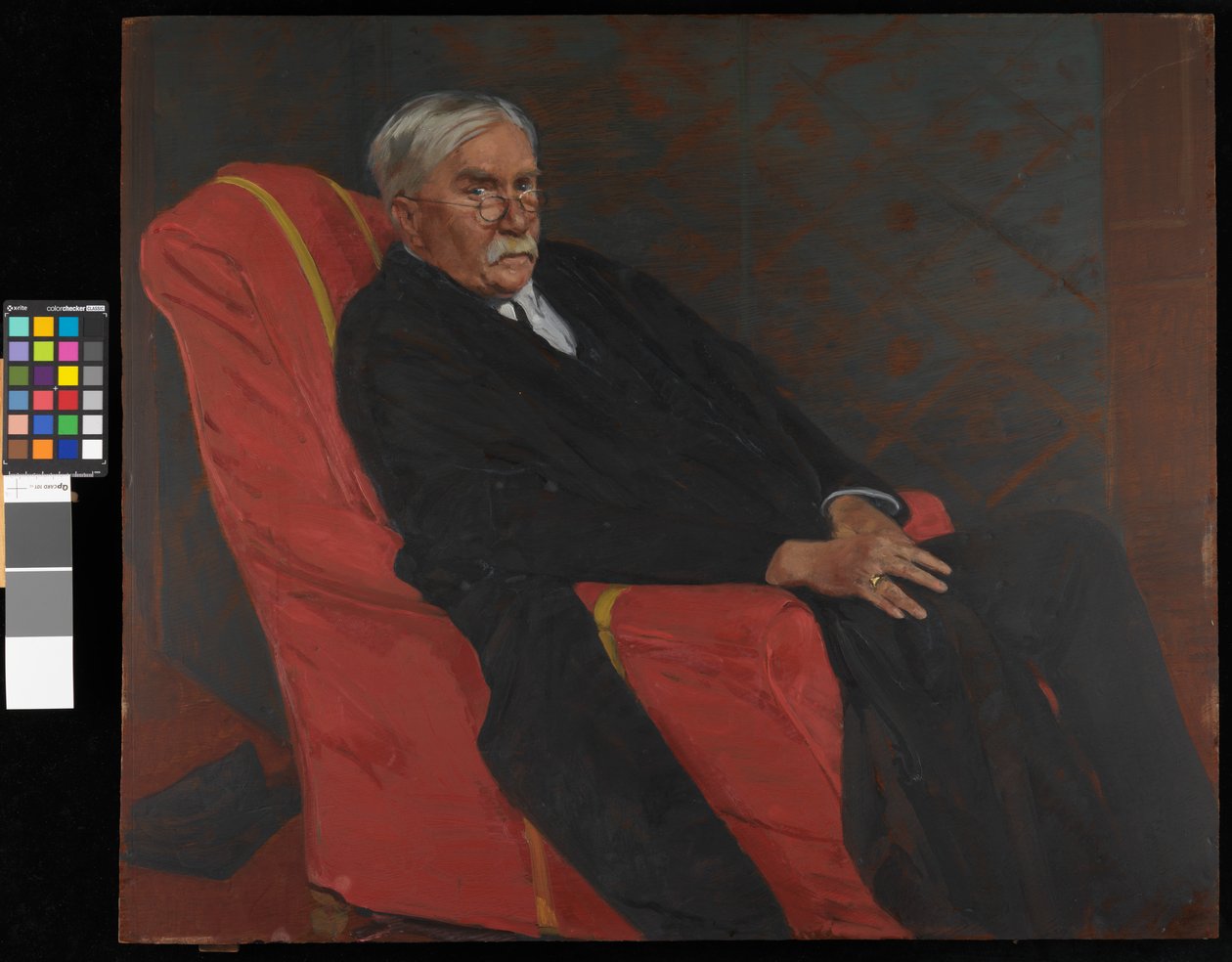 Portrait of Dr. A.C. Benson by William Nicholson