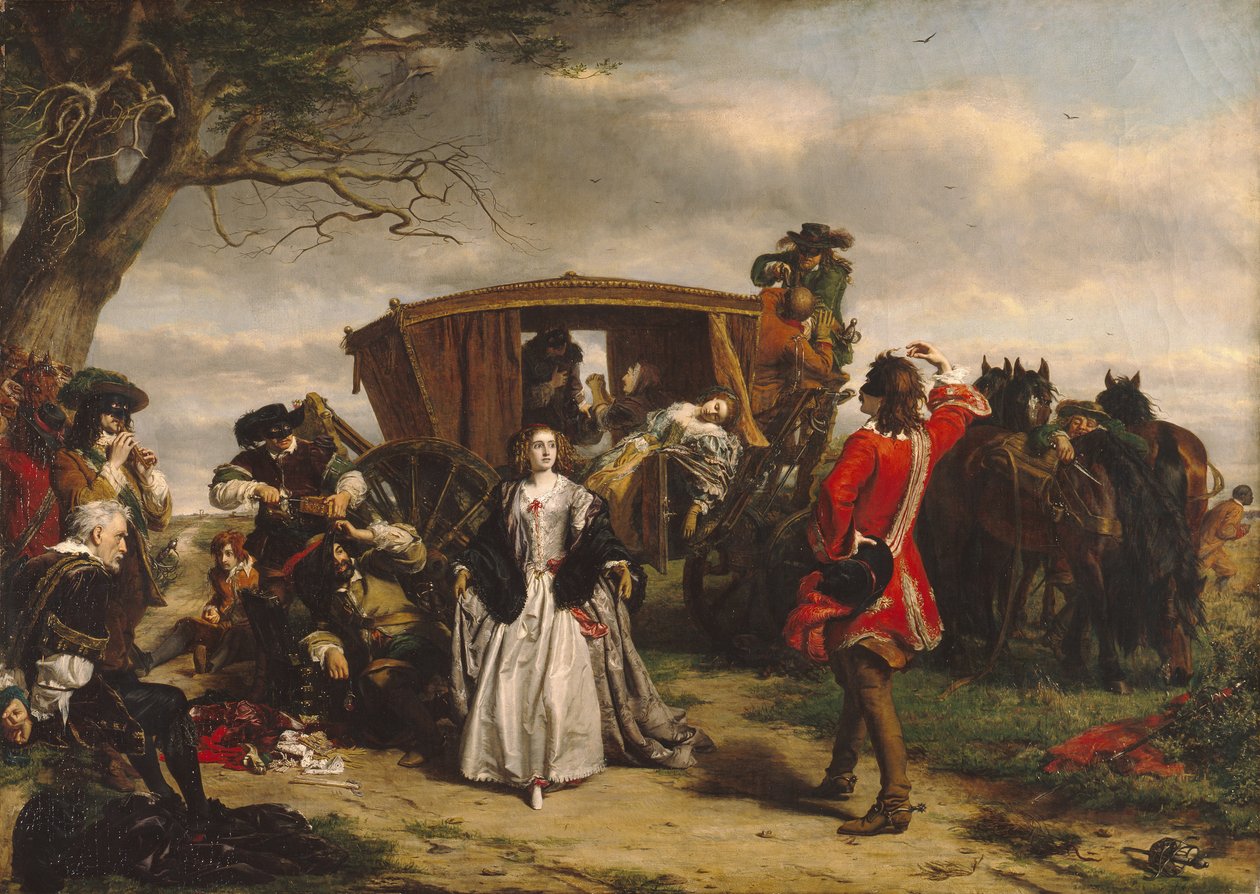 Claude Duval, Illustration from 'Macaulay's History of England'