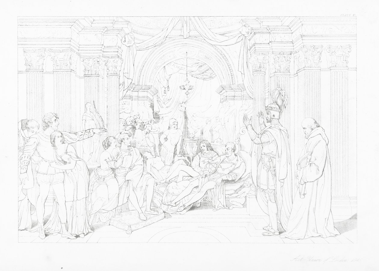 Illustration for The Castle of Indolence by James Thomson